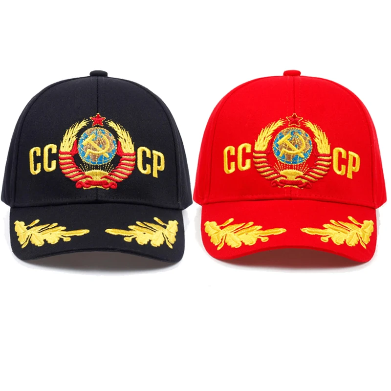 Unisex-CCCP-USSR-National-Emblem-Baseball-Cap-Cotton-Snapback-Caps ...