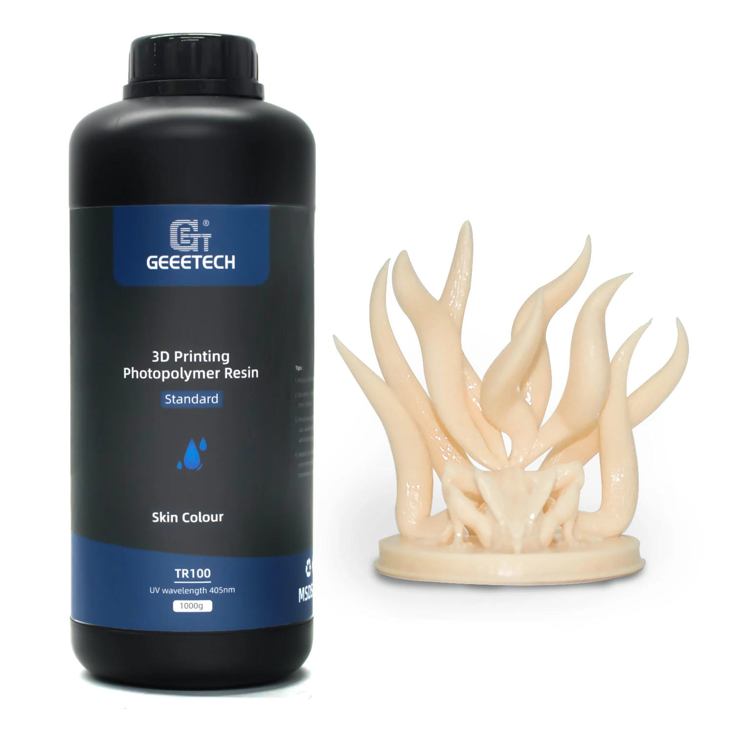 Geeetech-LCD-DLP-3D-Printer-Resin-1Kg-405nm-4K-8K-UV-Cured-High ...