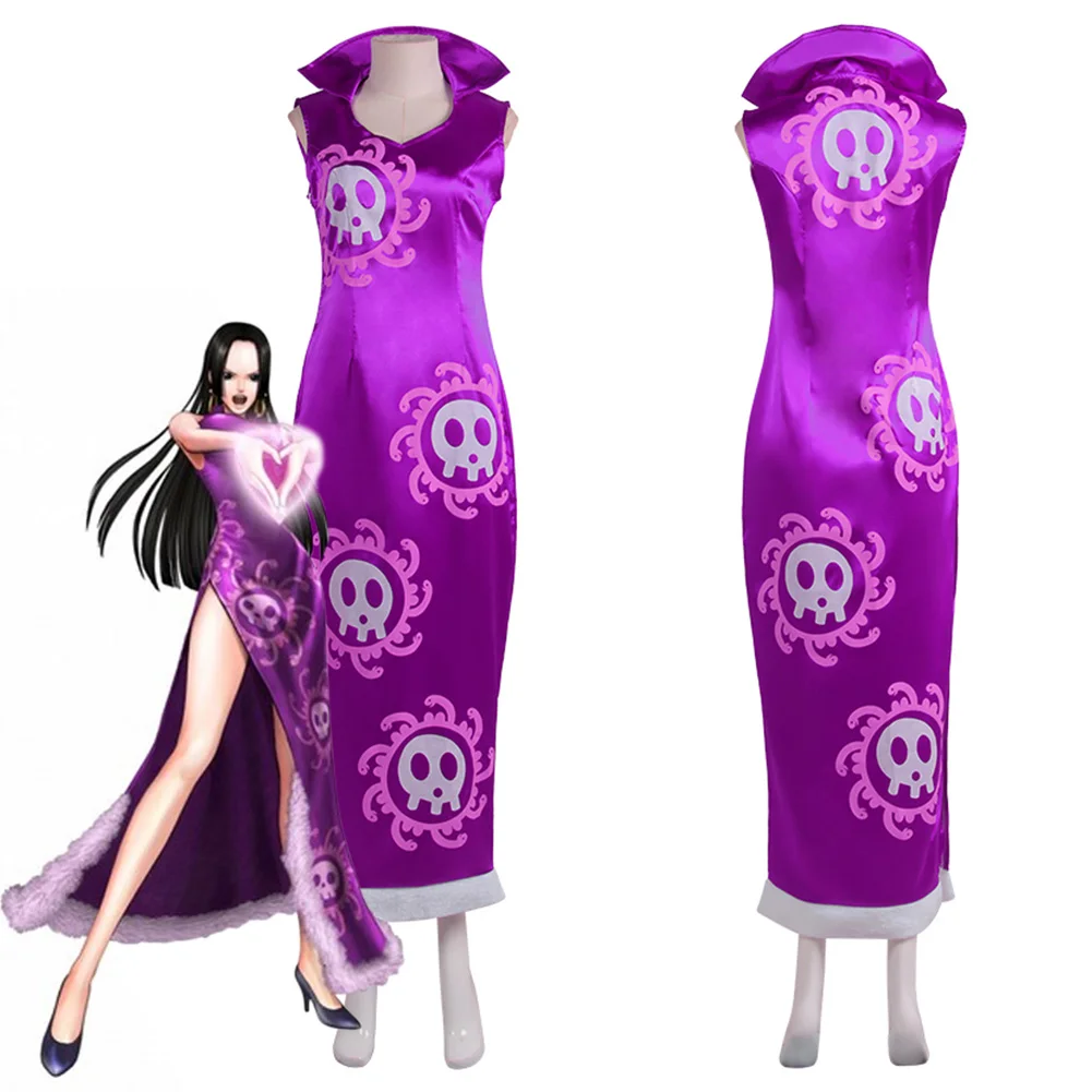 One Piece Boa Hancock Cosplay Costume Dress | One piece Merchandise ...