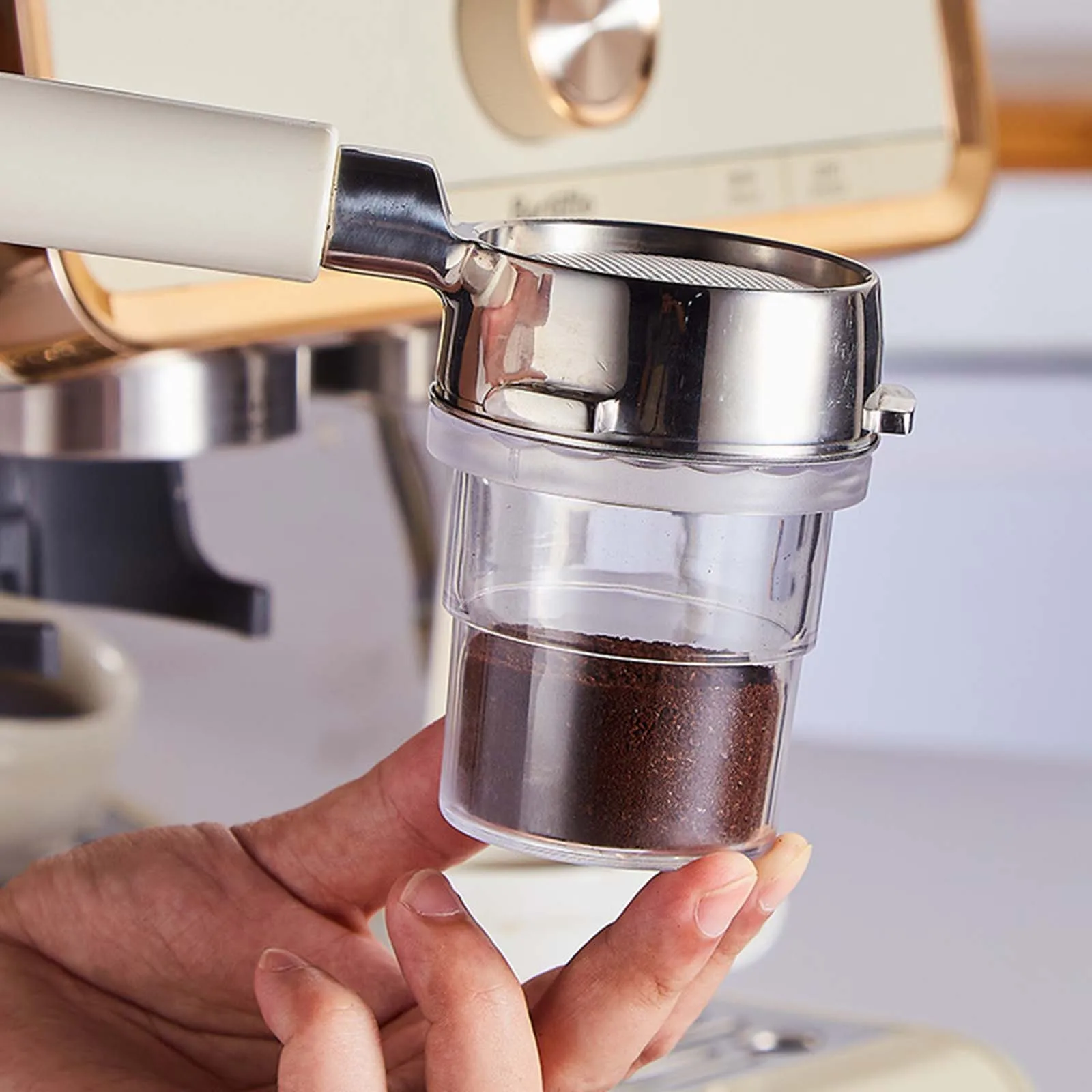 58-54-51mm-Sniffing-Mug-cup-Coffee-Dosing-Cup-Inverted-Coffee-Powder ...