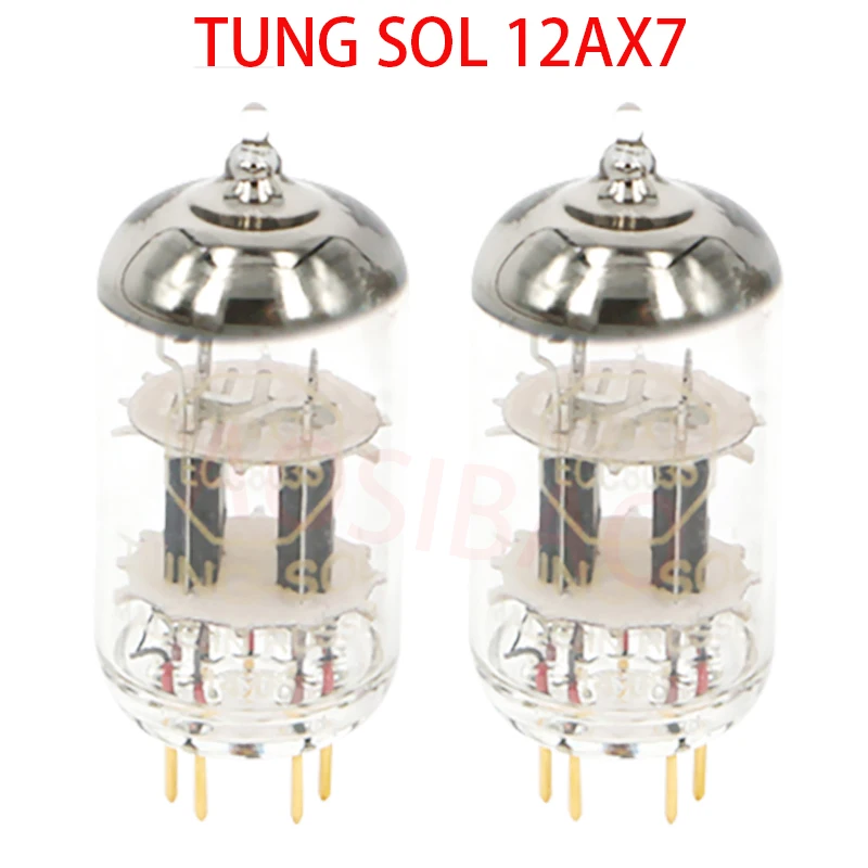 TUNG SOL 12AX7 12AU7 EL84 진공관 정밀 매칭 교체, ECC83 6N4 6189 ECC82 6BQ5 6P14 전자관