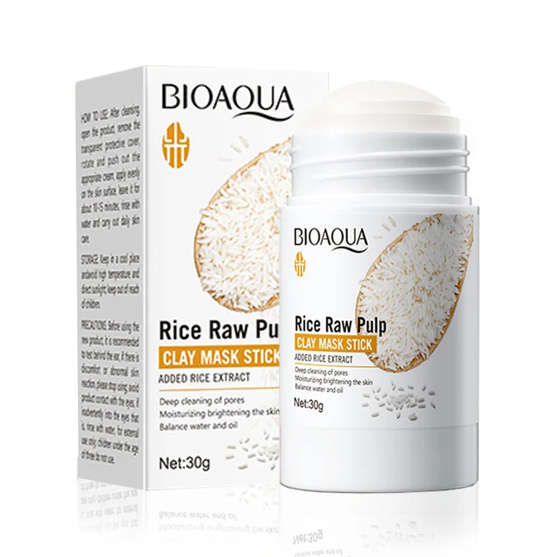 BIOAQUA-White-Rice-Face-Mask-Stick-Mud-Facial-Masks-Moisturizing ...