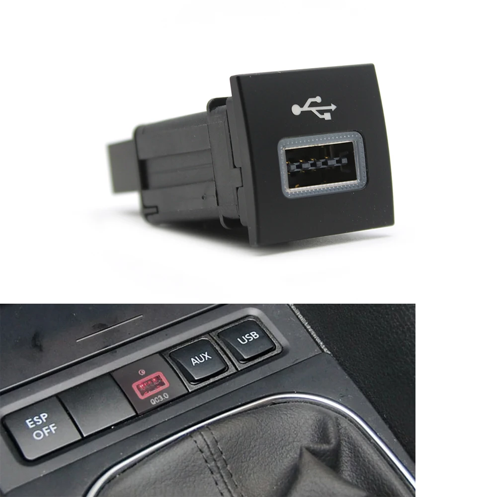 1PC-Quick-Car-Charger-Socket-12V-24V-USB-Charging-Outlet-Power-Adapter ...