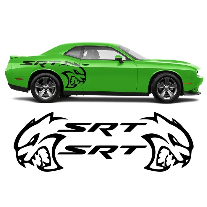 2008-2023 Dodge Challenger Side Body Graphic SRT HELLCAT, 53% OFF