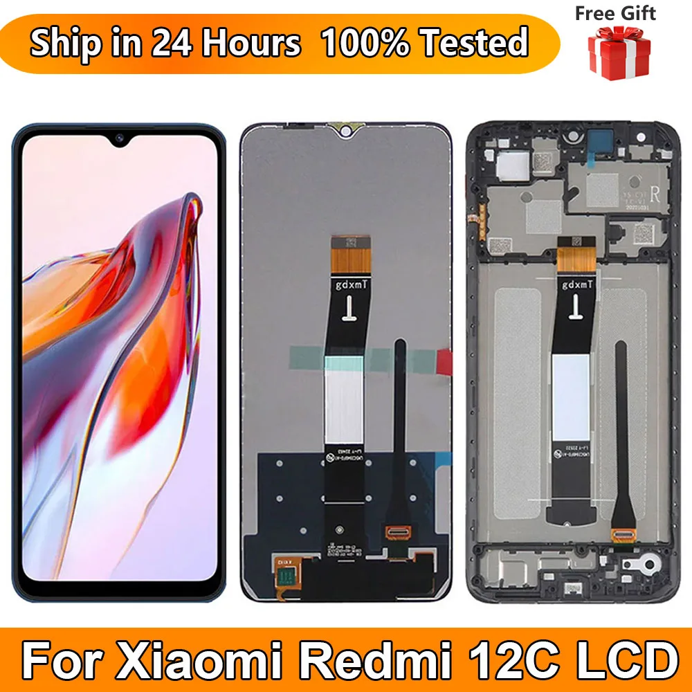 6-71-Original-For-Xiaomi-Redmi-12C-LCD-Display-Touch-Screen-Sensor-Digiziter-Assembly-Replace ...