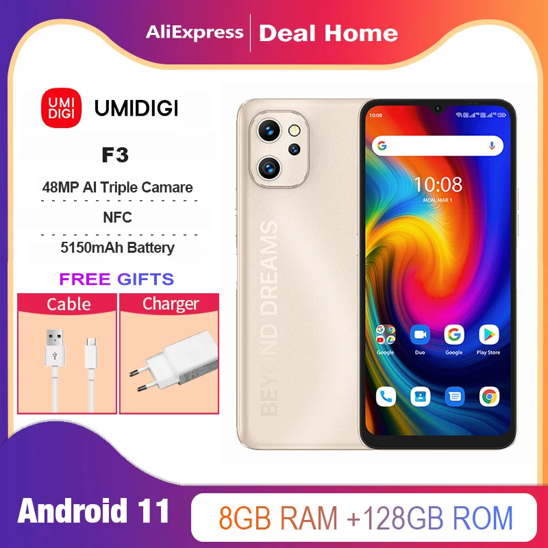 Smartphone Global Version Nfc | Android Phone Umidigi F3 | Umidigi F3 Mobile Phone - F3 - Aliexpress