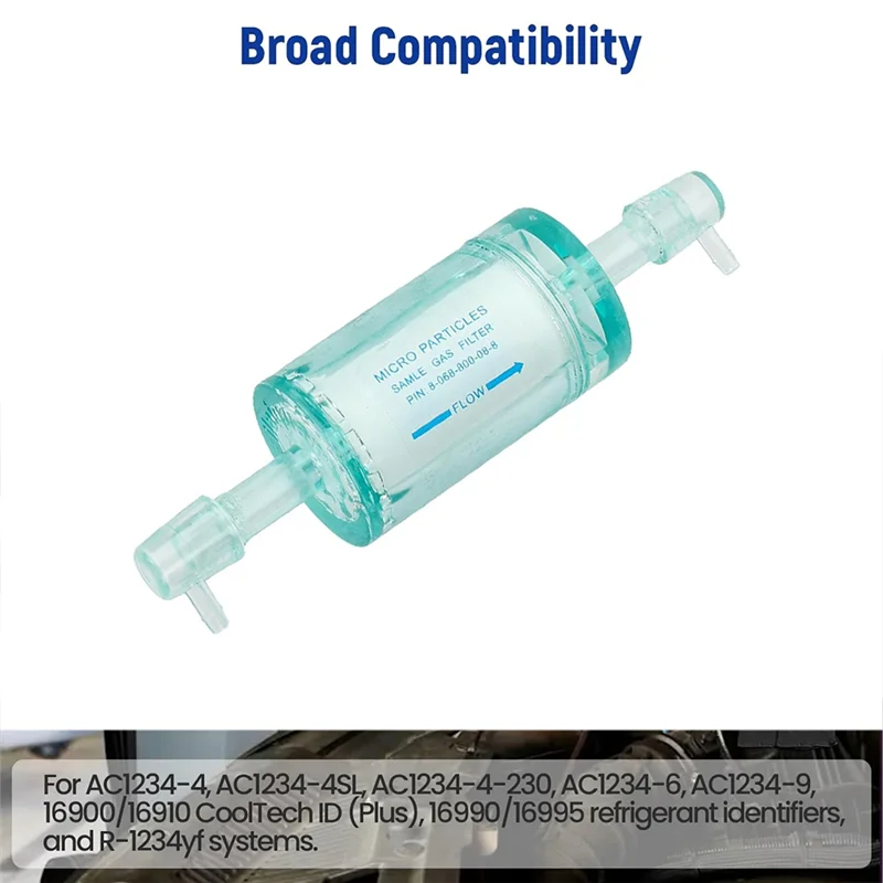 16913 Robinair 16900/16910 Cooltechid R-1234Yf 구별기 액세서리 필터용 교체 필터 ...