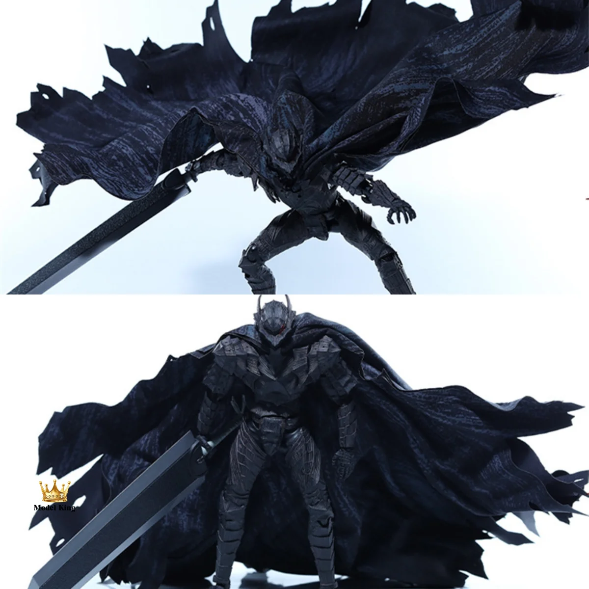 SHF-1-12-Sword-Legend-Black-Swordsman-Gus-Berserker-Armor-Cloak ...
