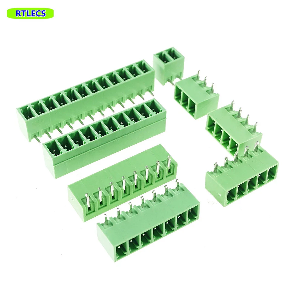 Terminal de soquete de 500mm, 3.81 peças, 2 3 4 5 6 7 8 9 10 11 12 13 ...