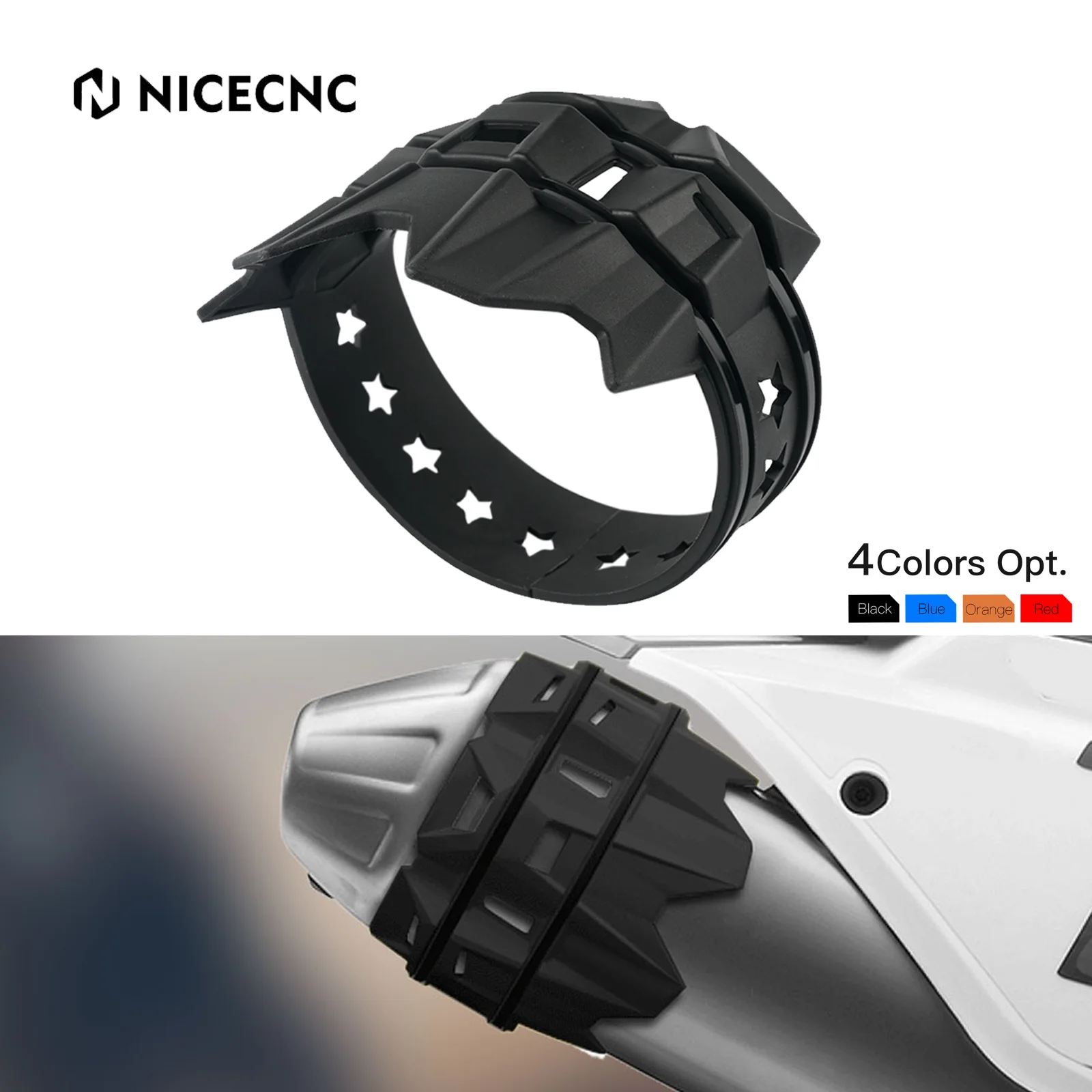 NiceCNC Exhaust Tail Muffler Pipe Protector For KTM EXC EXCF XC XCF SX ...