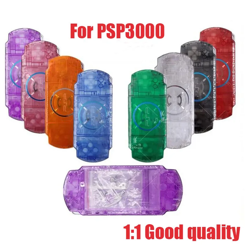1-1-Transparent-Crystal-Housing-Shell-For-PSP3000-PSP-3000-3008-Game ...