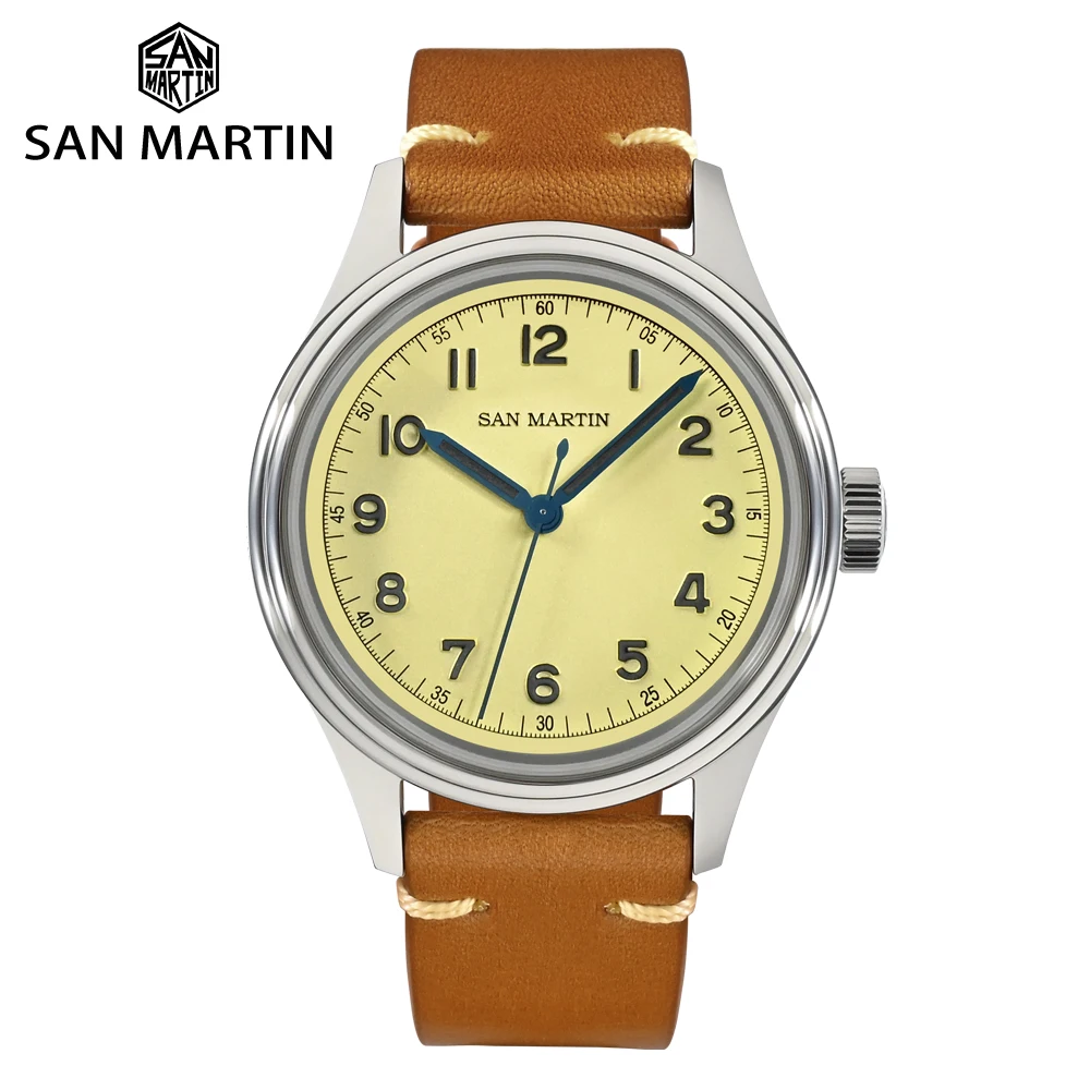 San Martin Reloj de pulsera mecánico automático para hombre, cronógrafo ...