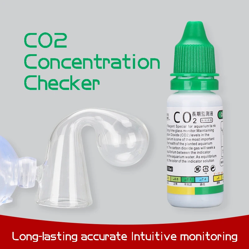 Aquarium-CO2-Monitor-Concentration-Checker-With-Liquid-Glass-Drop ...