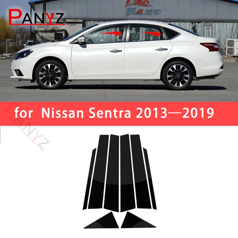for Nissan Sentra 2013 2014 2015 2016 2019 8Pcs Car Pillar Posts Window ...