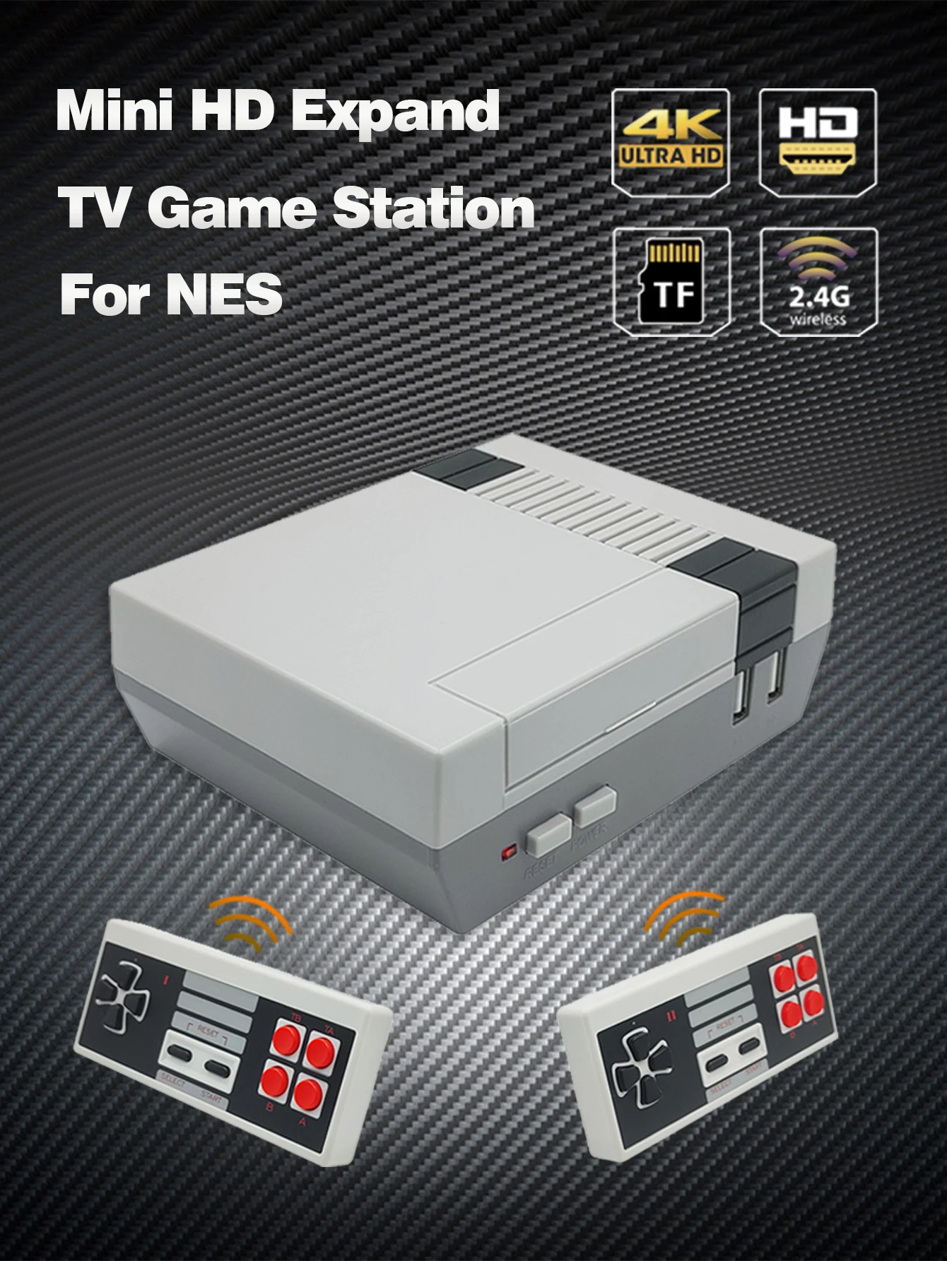 2-4G-4K-HD-Video-Memory-Card-Expandable-3000-Classic-Retro-Games-Plug ...