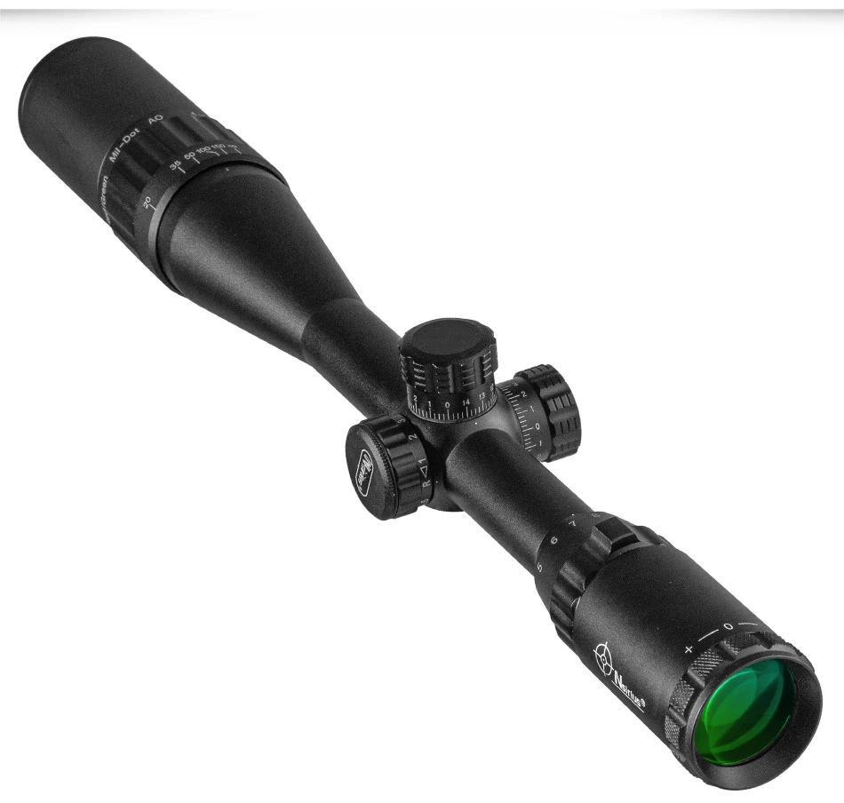 NSIRIUS 4-16x40AOE Optics Red Green illuminated Mil Dot Rifle Scope ...
