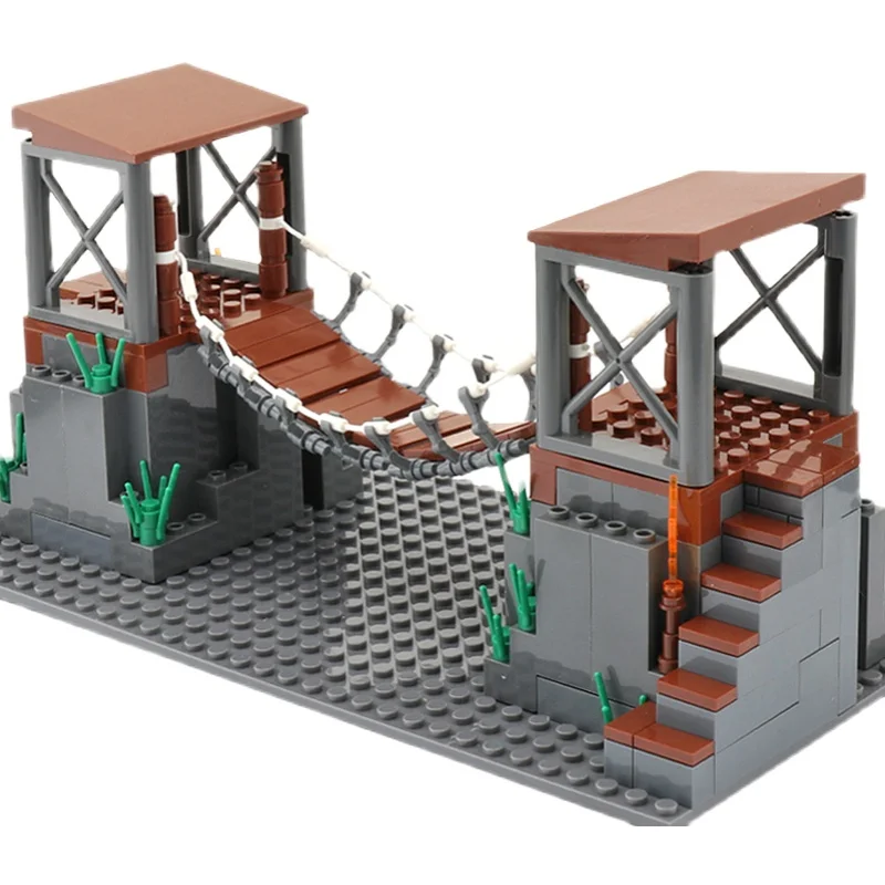 Lugou-Bridge-Building-Blocks-Iron-Chain-PUBG-Suspension-Bridge-Military ...