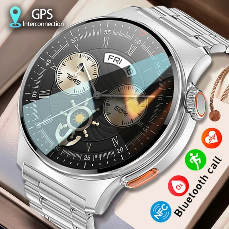 2023-GPS-Tracking-Smart-Watch-Men-NFC-Voice-Assistant-Bluetooth-Call ...