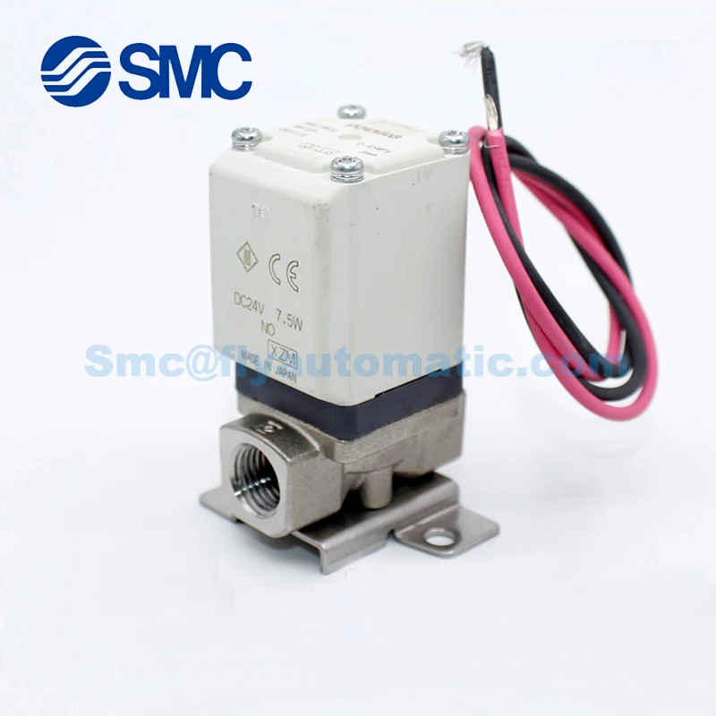 Válvula Solenoide de 2 puertos, serie SMC VX, operada directamente, VX213HGXB VX213