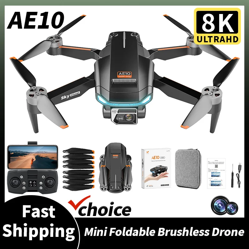 AE10-MINI-Lightweight-Drone-Foldable-Professional-8K-HD-Dual-Camera-GPS ...