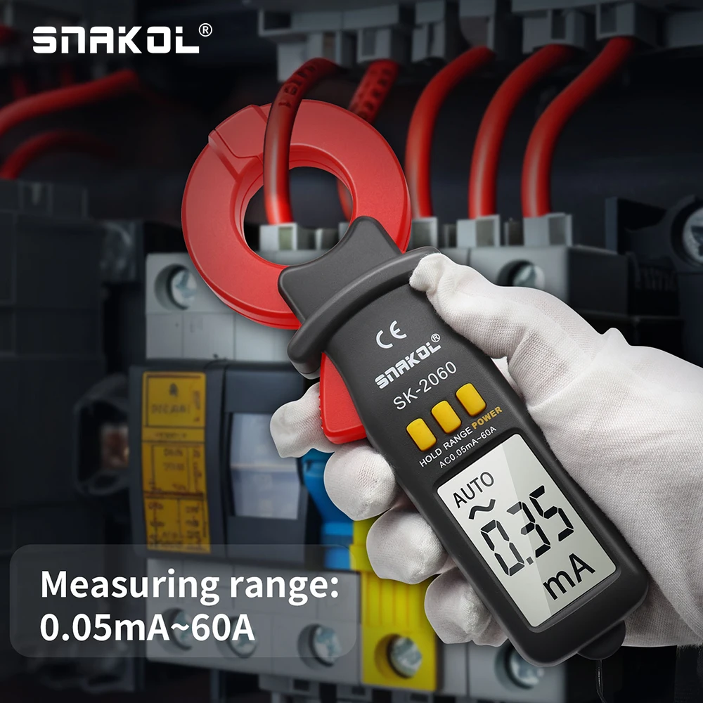 Digital-Multimeter-Clamp-Meter-Auto-Range-Multimetro-Ammeter-AC-0-05mA ...