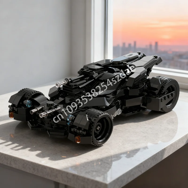 524pcs MOC BATMOBILE BVS Super Heroes DCD Model Building Toys Blocks ...