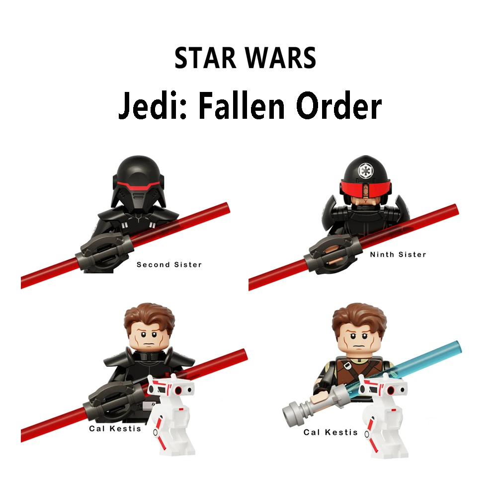 Building Blocks Star Wars Cal Kestis | Bricks Imperial Purge Trooper ...