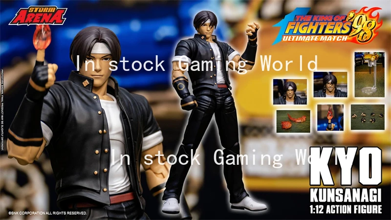 In Stock Storm Toys Arena KOF King of Fighters 98 Ultimate KFSA03 Kyo ...