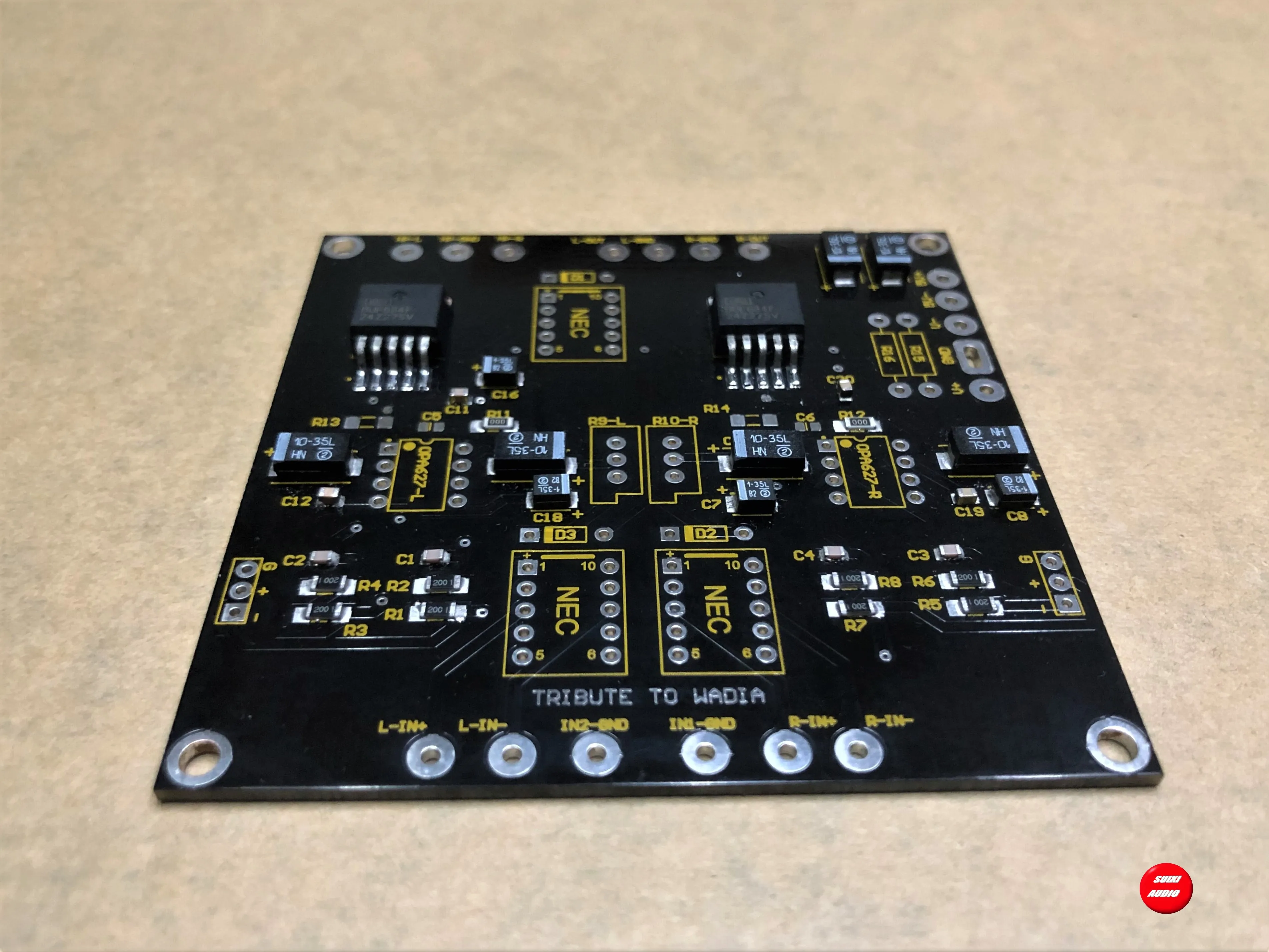 Wadia Buf634 lme49600 Balance To Single-ended, Amp, Analog Output PCB ...