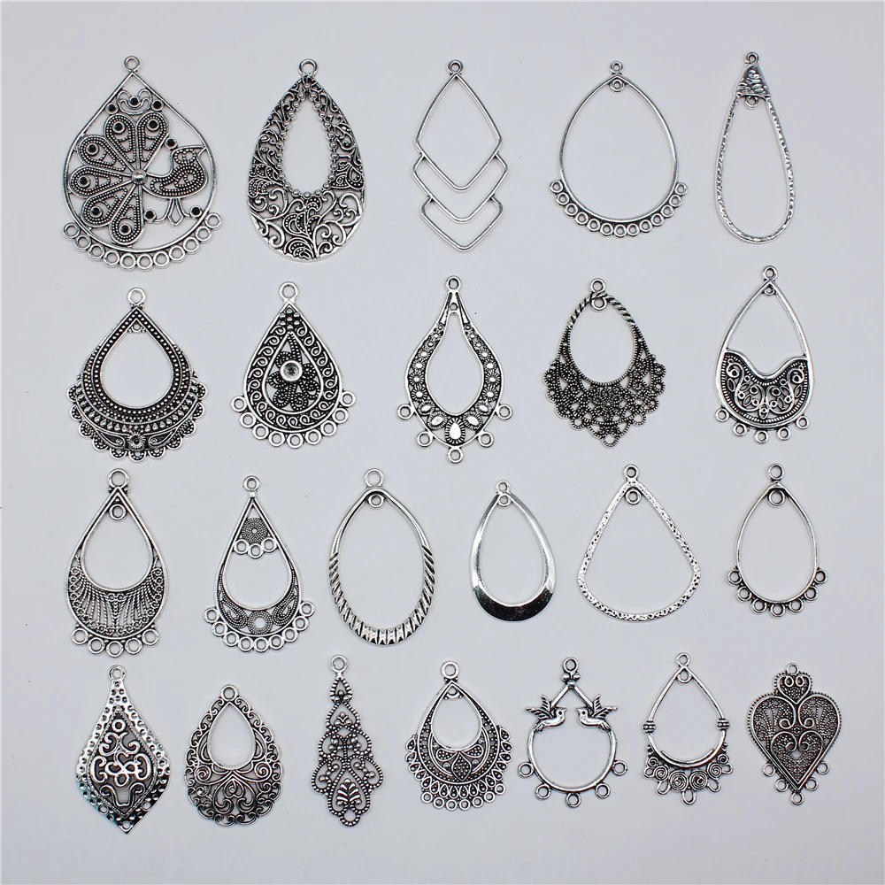 10pcs-Earring-Connector-For-Earring-Making-Earring-Droplet-Connector ...