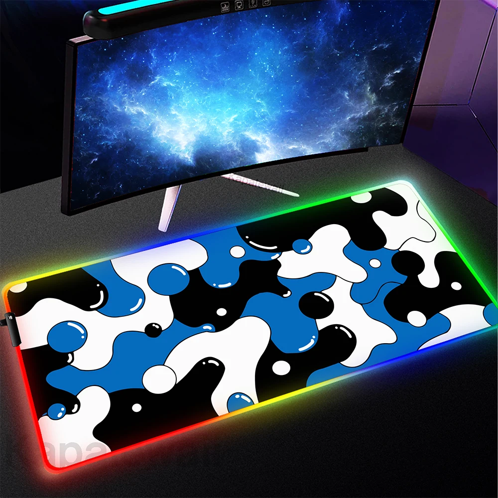 RGB-Mouse-Pad-LED-Light-Gaming-Mouse-Pad-Office-Accessories-for-Desk ...