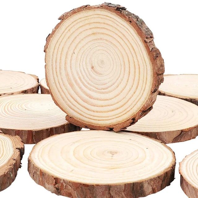 Raw Lumber With Bark