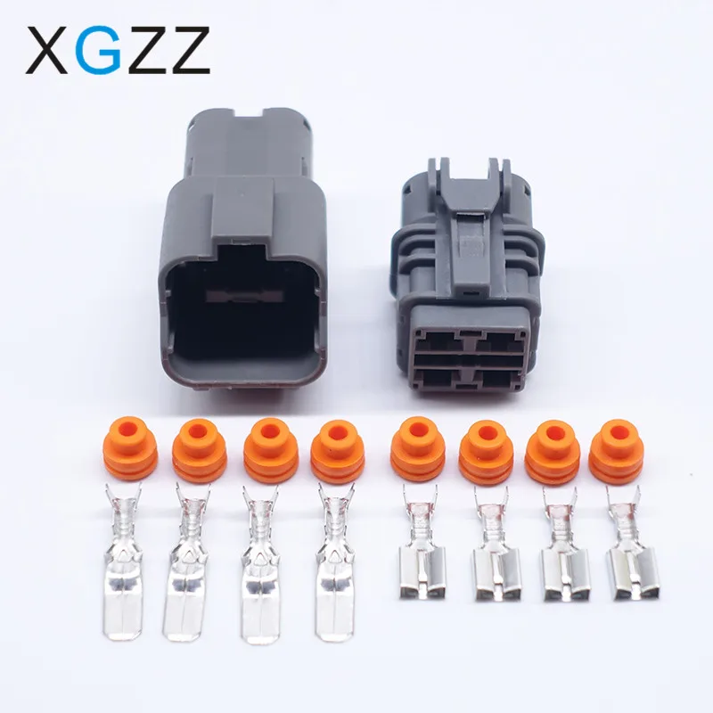 XG7045Y-6.5-11/21 4 Pin Male Female Waterproof Auto Electrical ...