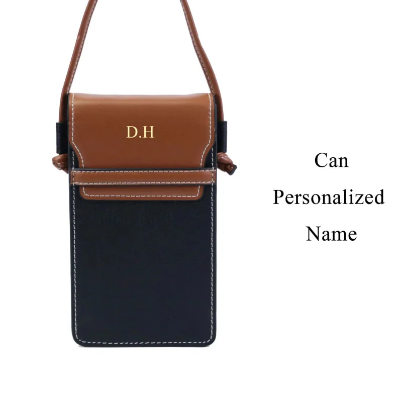 Customized-Initials-for-free-genuine-leather-casual-small-cell-phone ...