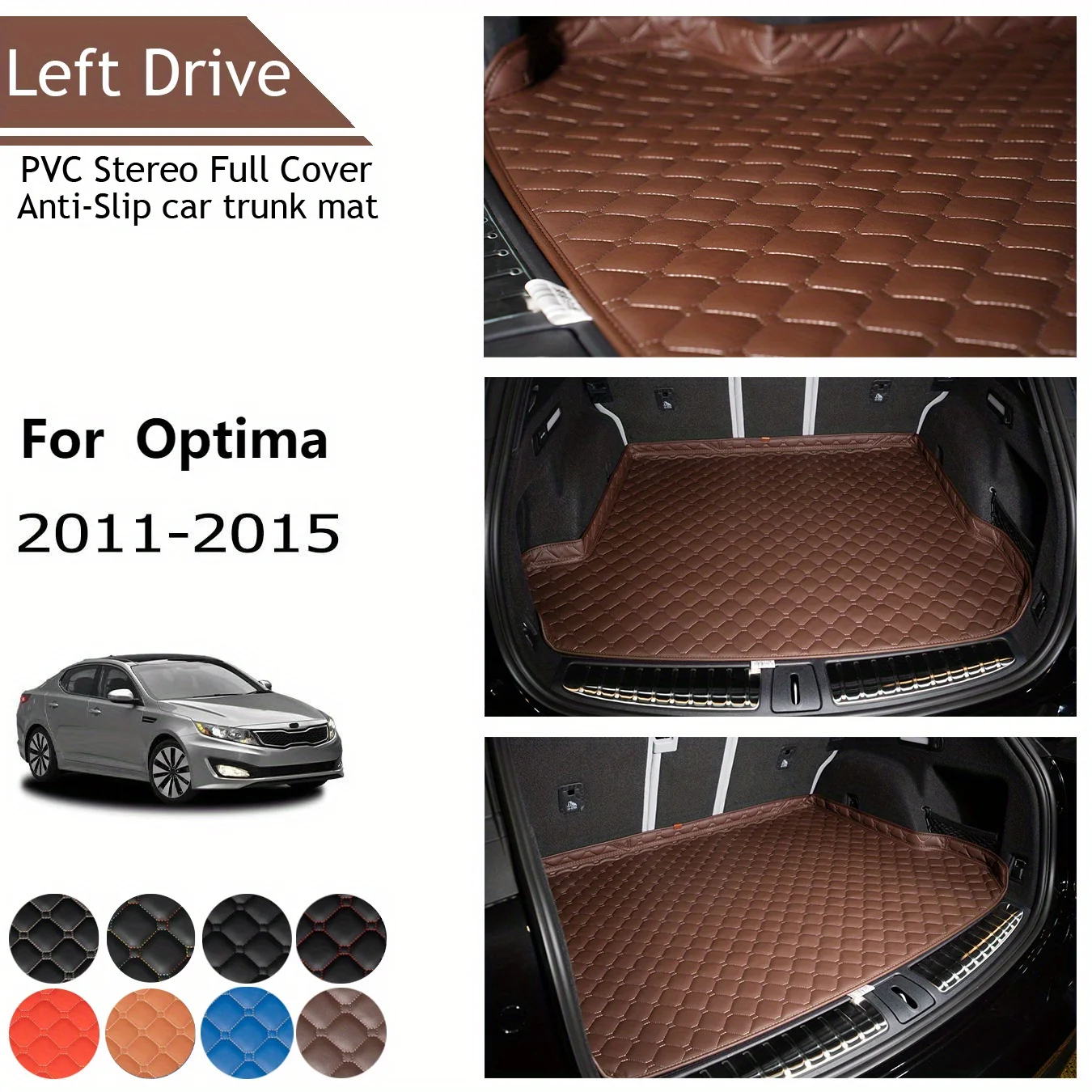 TEGART-LHD-For-Optima-For-2011-2015-Three-Layer-PVC-Stereo-Full-Cover ...