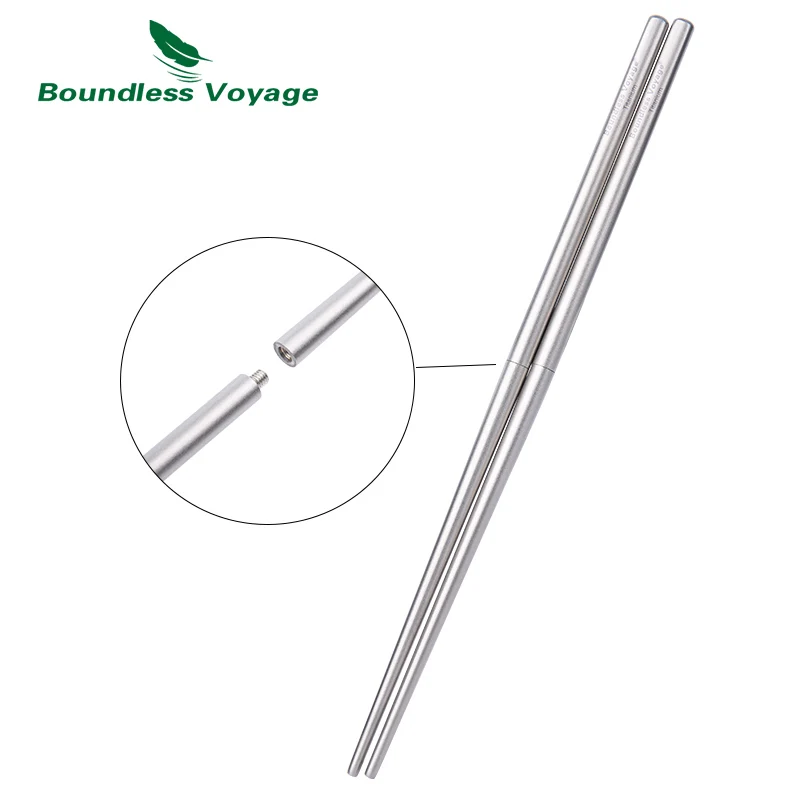 Boundless-Voyage-Titanium-Foldable-Chopsticks-22-8cm-Outdoor-Camping ...