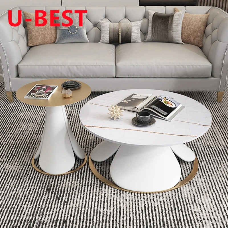 U-BEST-Nordic-Light-Luxury-Marble-Coffee-Table-Simple-Modern-Living ...