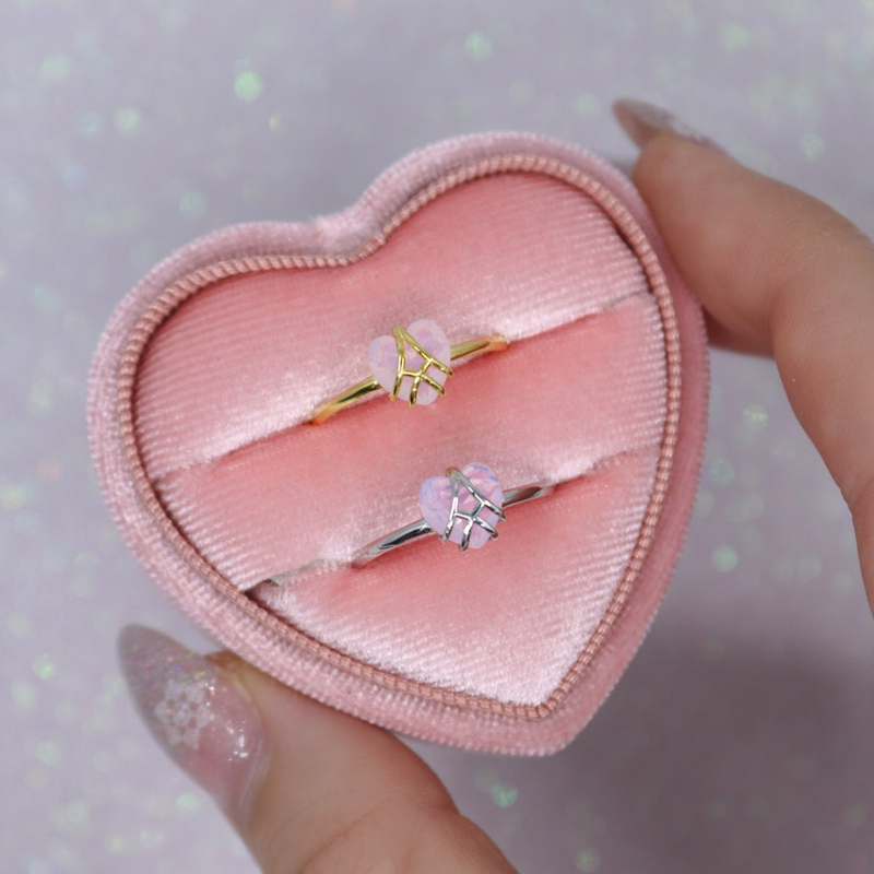 Diamond Castle Heart Ring | Dagiba Jewelry