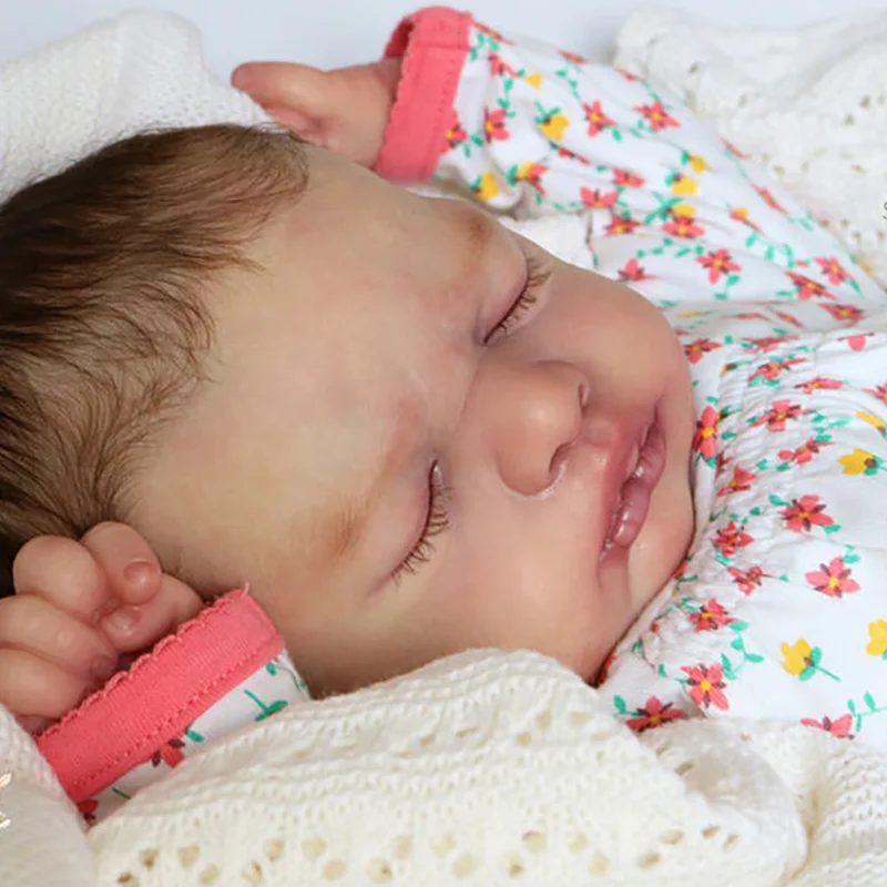 21inch-Reborn-Doll-Kit-Everlee-Newborn-Lifesize-Sleeping-baby ...