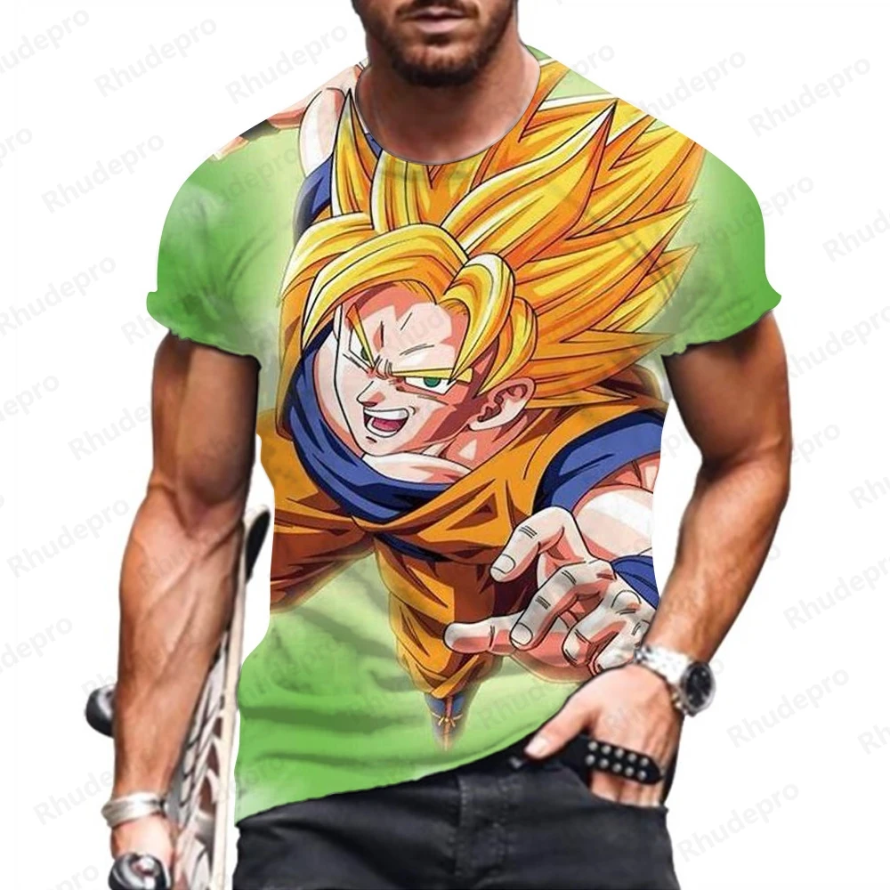 2024-Tops-Dragon-Ball-Z-Men-Clothing-Shirt-Men-s-T-shirt-Children-s-Y2k ...