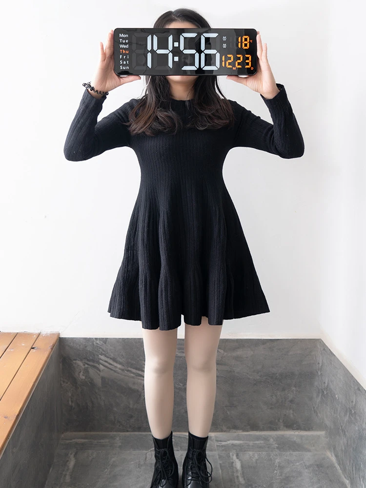 Домашние электронные настенные часы с дистанционным управлением настольные часы с функцией