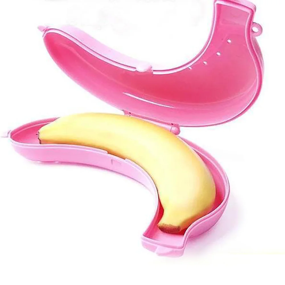 Outdoor-Fruit-Banana-Protector-Box-Holder-Case-Lunch-Container-Storage ...