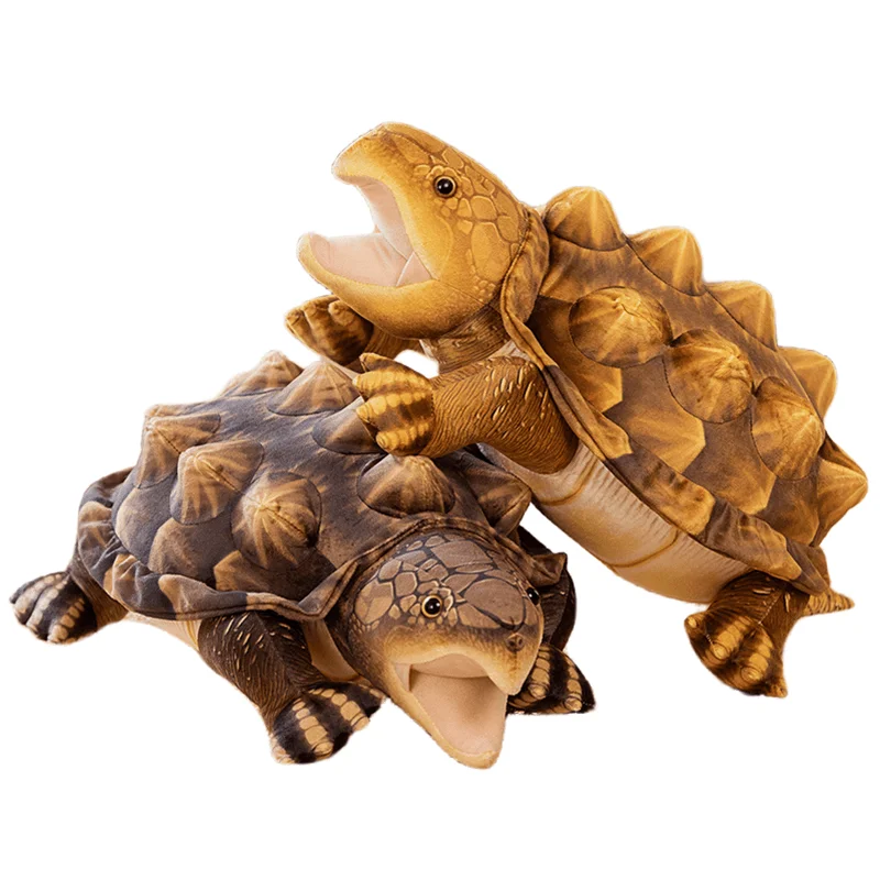 Real-Life-Tortoise-Plush-Toy-Cute-Simulation-Turtle-Plushie-Pillow ...