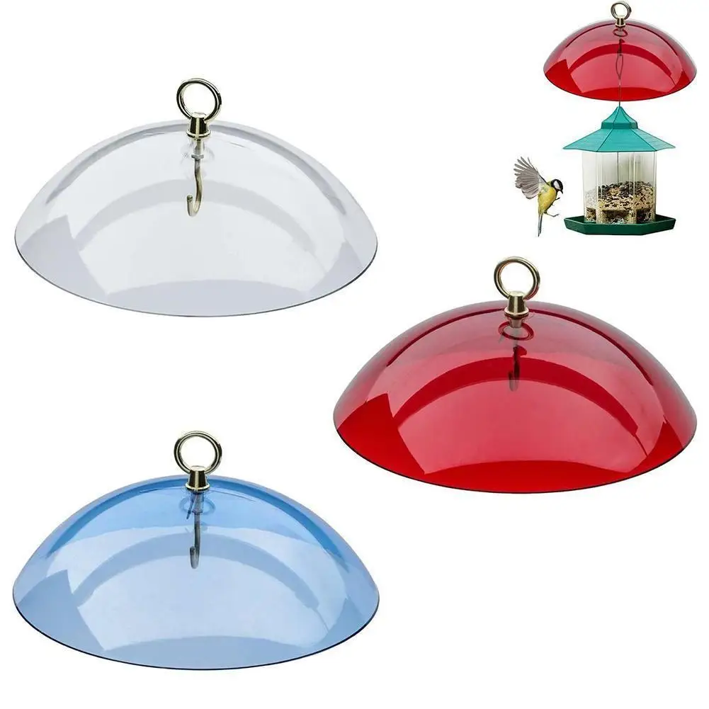 Bird-Feeder-Rain-Cover-Waterproof-Hanging-Protective-Dome-Hummingbird ...