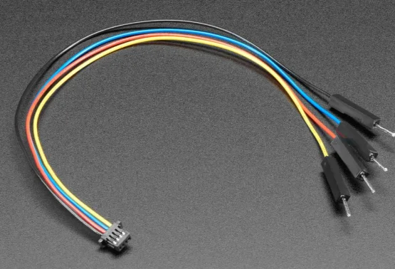 STEMMA QT / Qwiic JST SH 4-pin Cable JST SH 4-pin Vertical Connector 4 ...