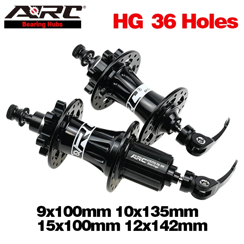 ARC-Hub-Mountain-Bike-Sealed-Bearing-Hub-MT007-36-Hole-Front-9x100 ...