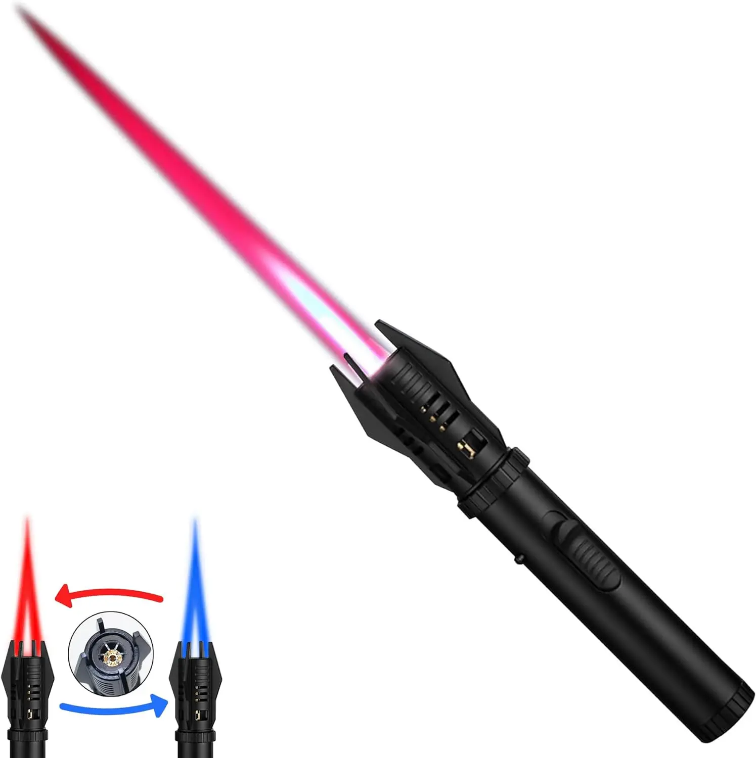 High-Firepower-Windproof-Turbo-Torch-Jet-Gas-Lighter-Spray-Gun-Kitchen ...