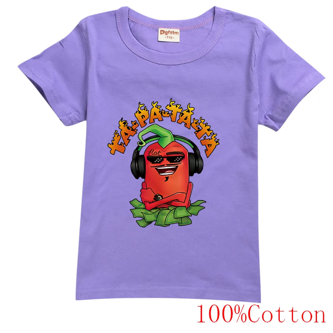 Merch Edison Pepper Chilli Hot Costume Kids 100% Cotton Tshirt Girls ...