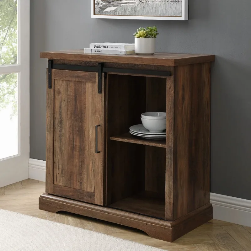 Armoire-d-Accent-de-Porte-Coulissante-de-Ferme-Chemin-Tiss-Moderne-Bois ...