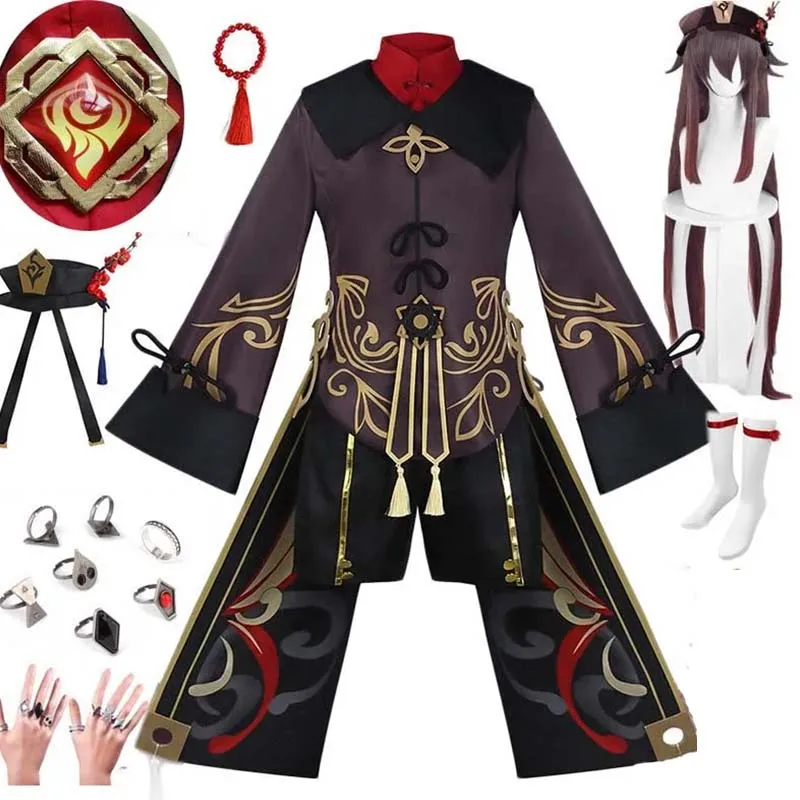 Hutao-Cosplay-Femme-Halloween-Costume-Anime-Clothes-For-Women-Disfraz ...